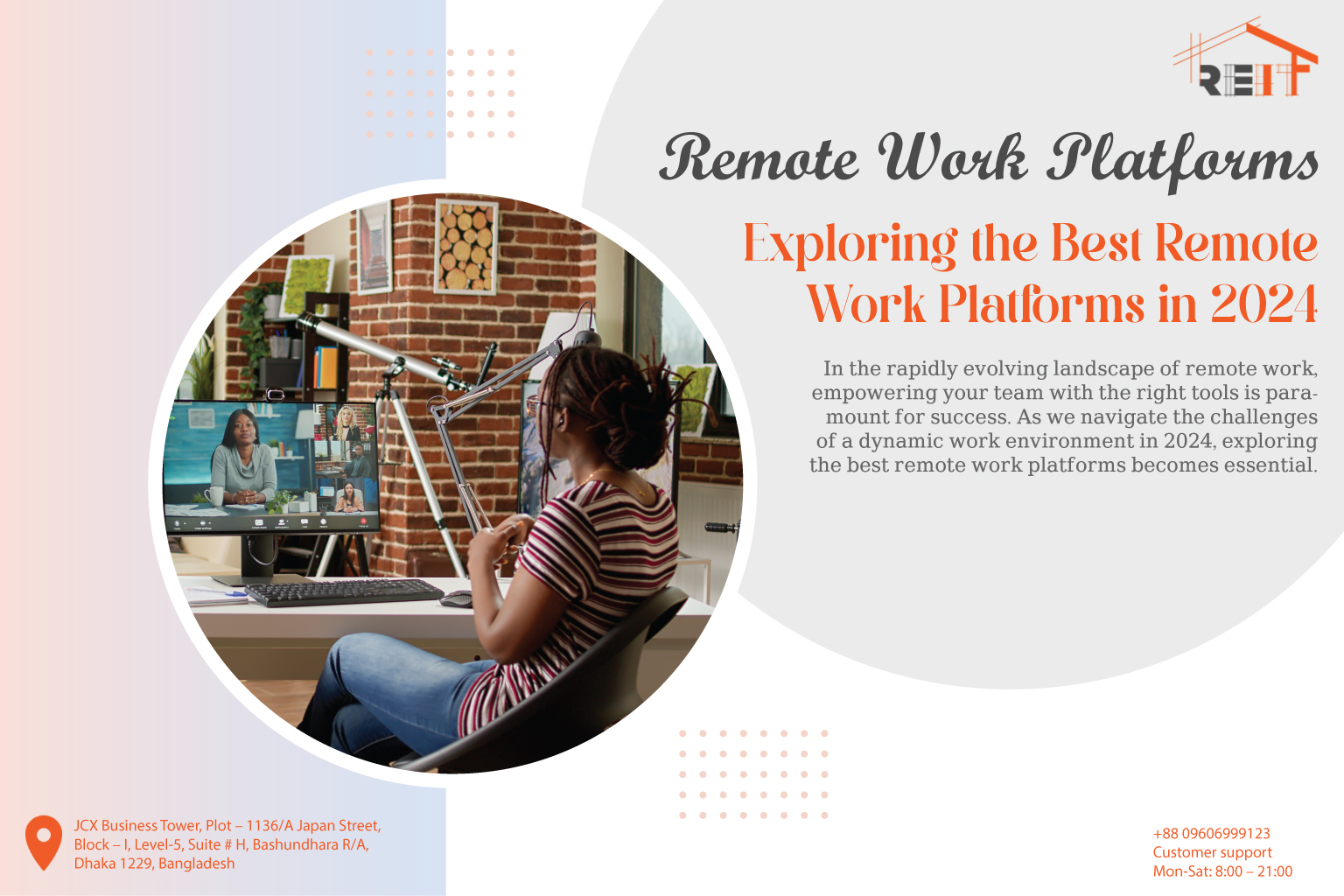 Remote Work Platforms Virtual Team Shared Office Space